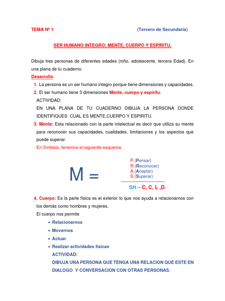 3ro de Secundaria | PDF