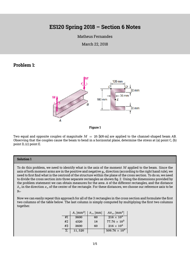 ES120 2018 Section6 | PDF