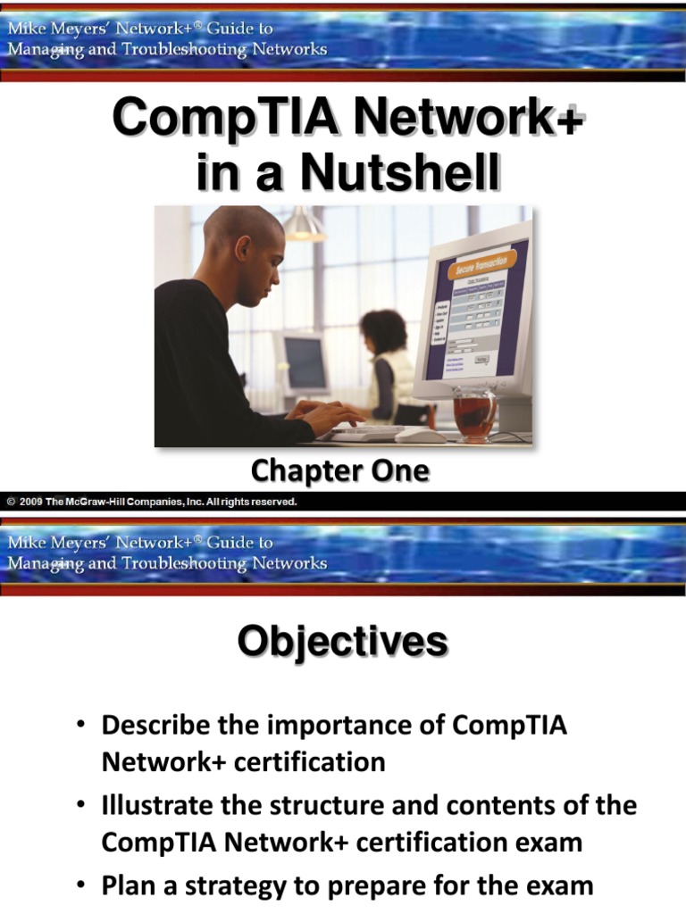 Comptia Network+ in A Nutshell: Chapter One | PDF | Comp Tia | Computer ...