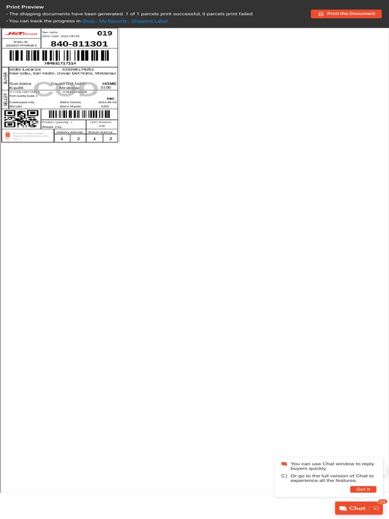 Shopee Seller Center | PDF