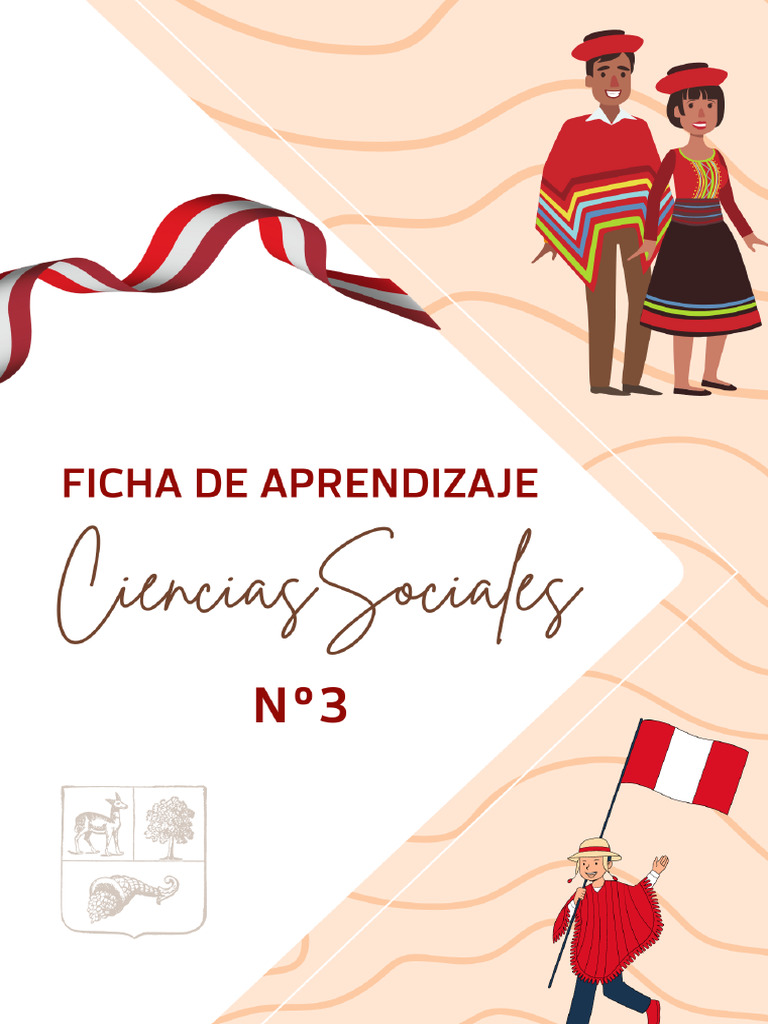 3 Ficha de Aprendizaje CCSS 1° Grado | PDF | Arqueología | Perú