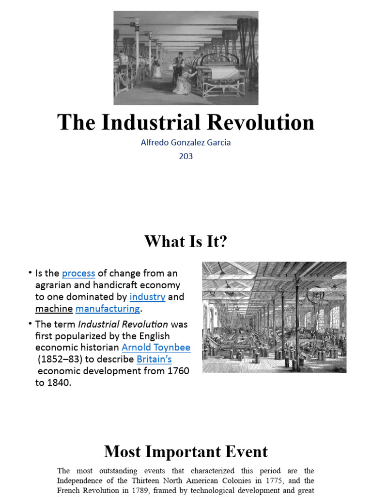 The Industrial Revolution | PDF