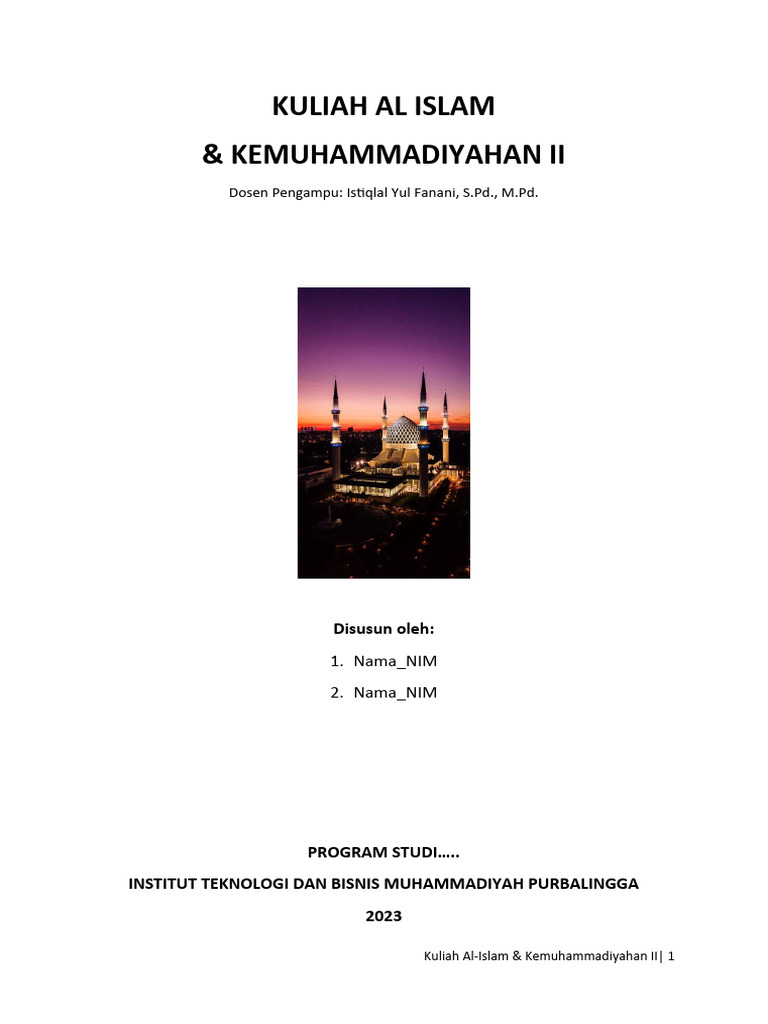 Contoh Makalah AIK II | PDF