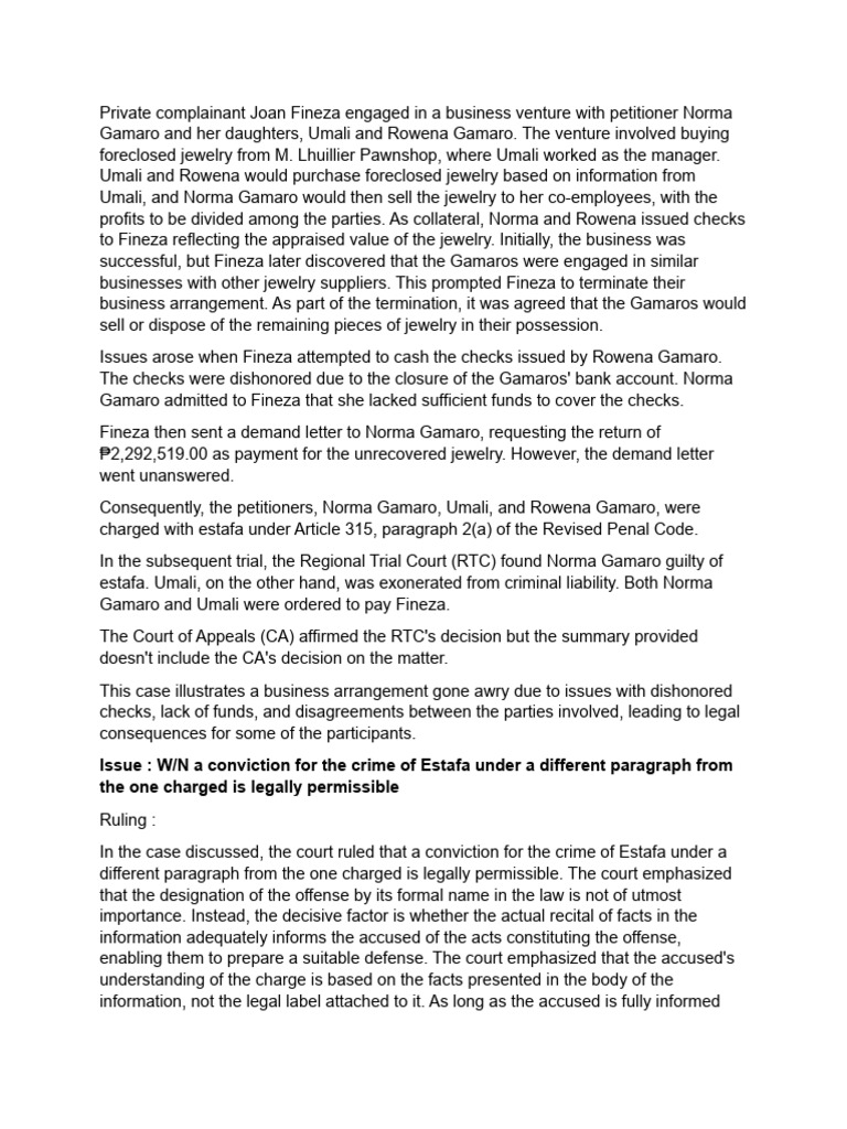 Crim Esta,Pd 1689, Bp22 | PDF