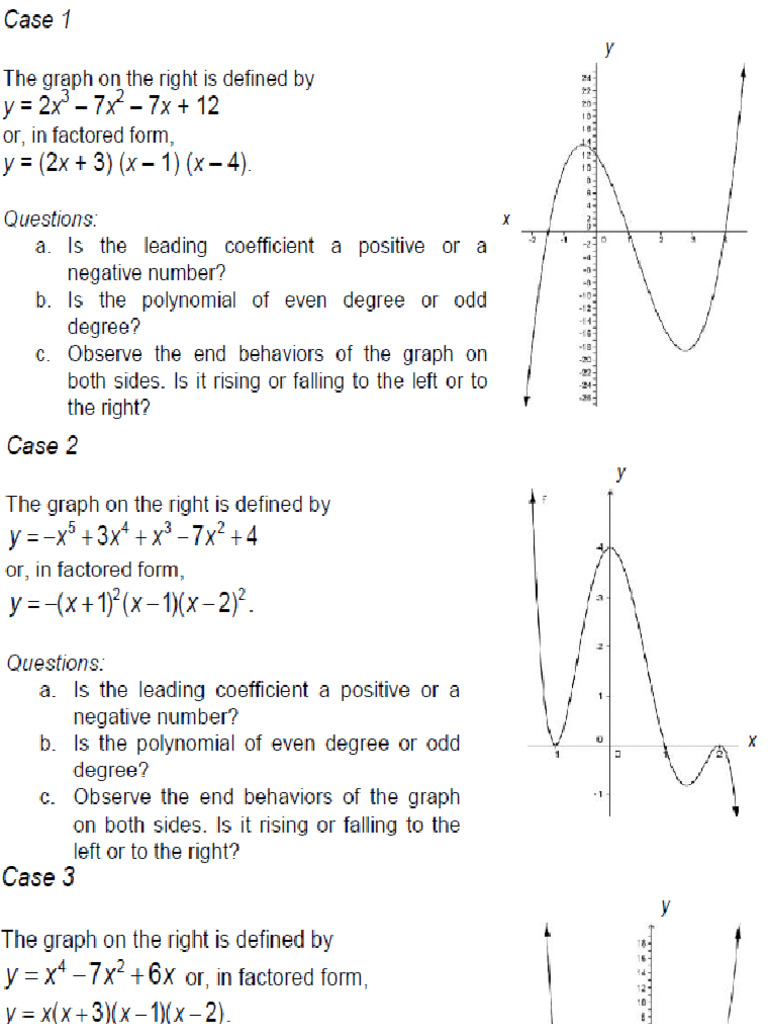 Multiplicity Polynomial Graph | PDF