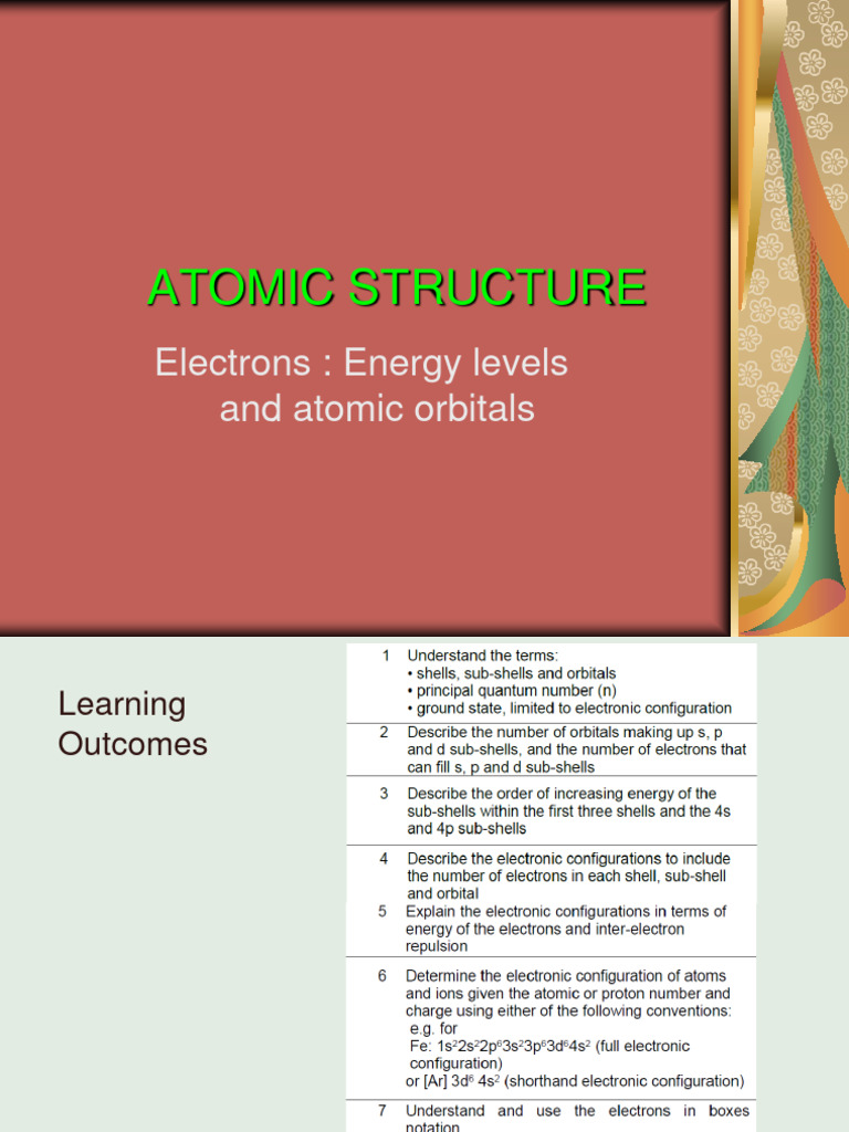 Atomic Structure (Part2) | PDF