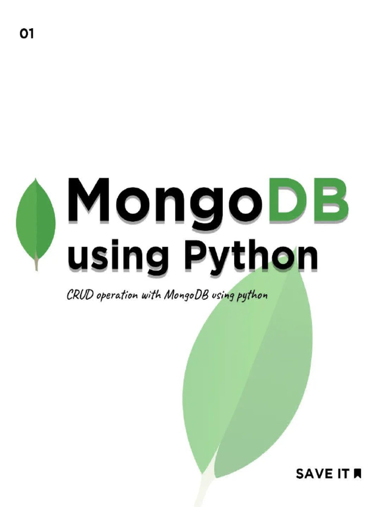 ?MongoDB X ?python | PDF ?MongoDB X ?python | PDF