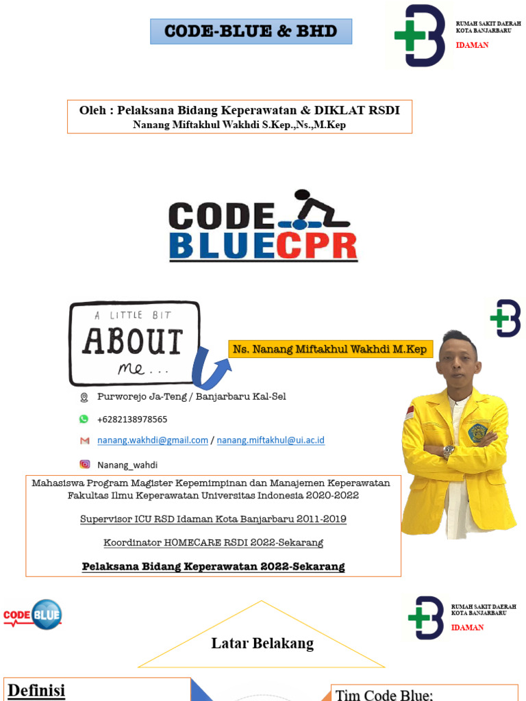 Code Blue & BHD | PDF