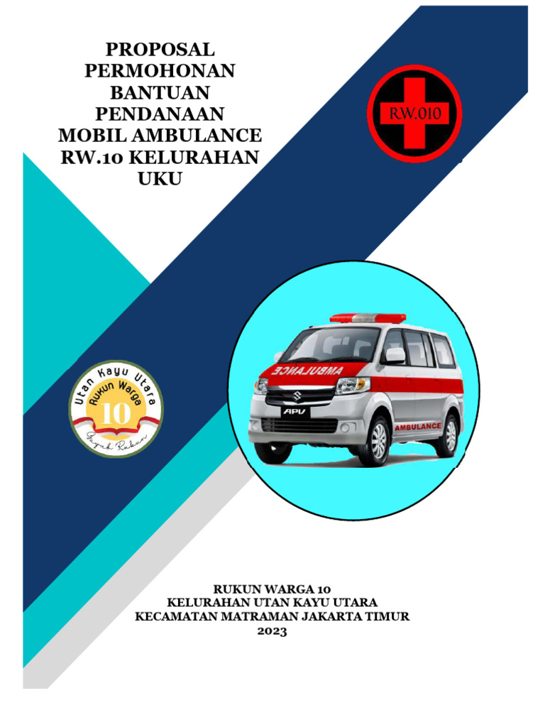 Proposal Ambulance - Siap Cetak | PDF