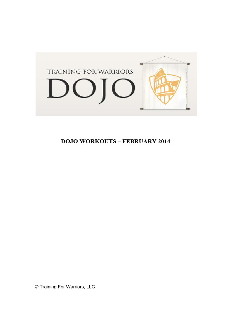 February Dojo Workout | PDF