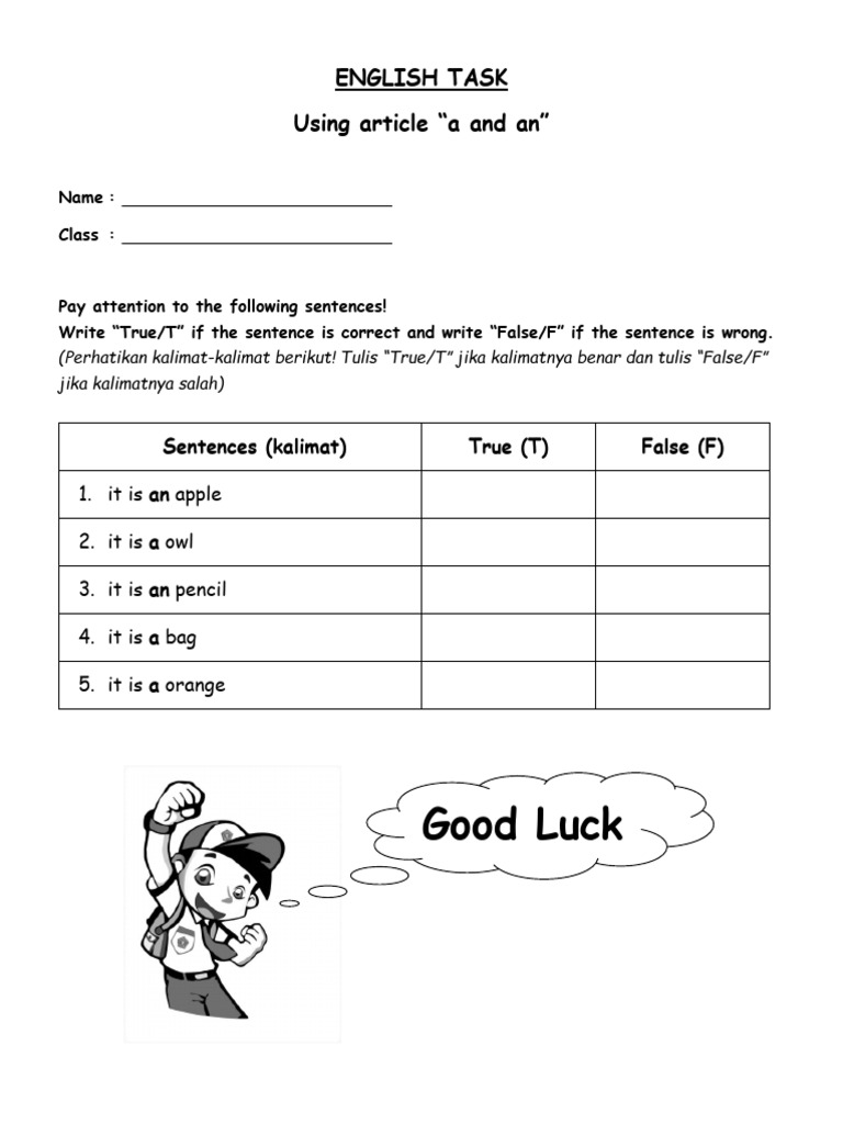 ENGLISH TASK A Dan An | PDF