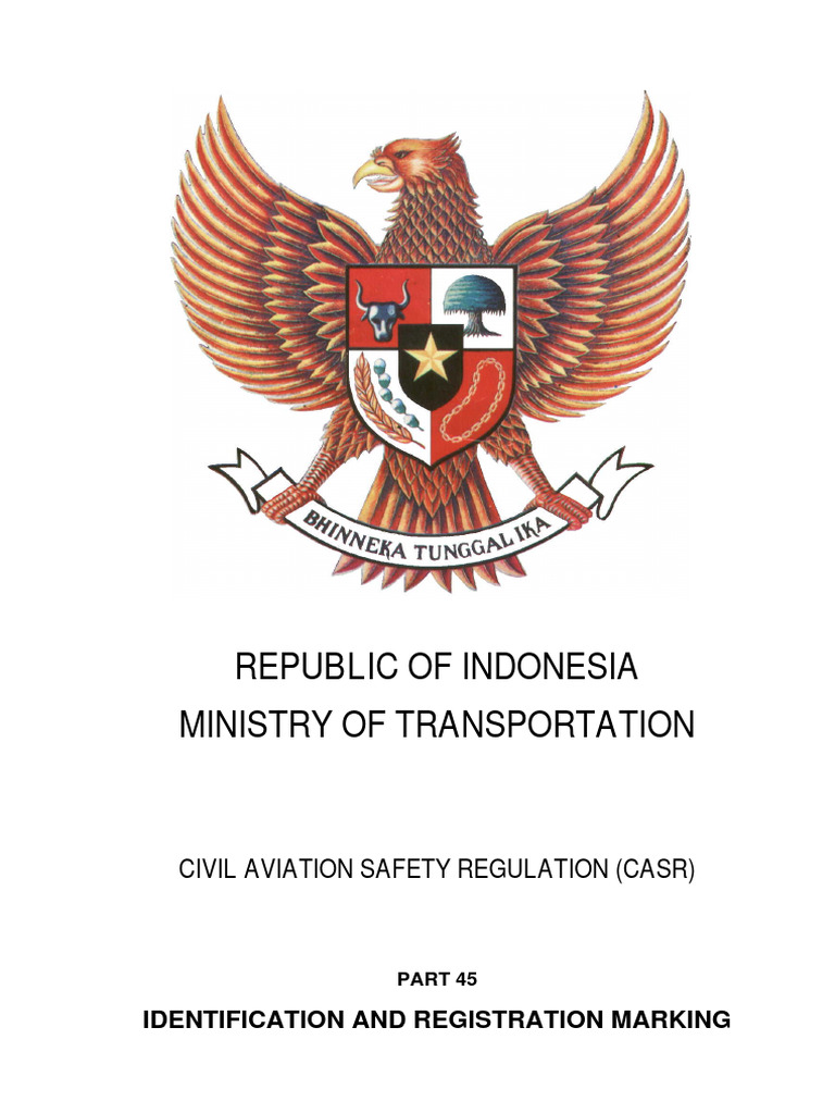 Casr Part 45 Amdt 2 | PDF