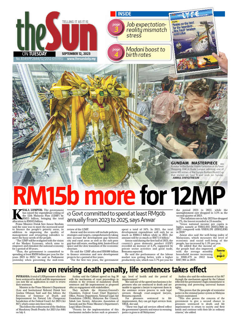 The Sun Daily-final edition-12_09_2023-complete | PDF