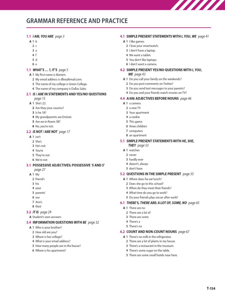 English Grammar Practice Guide | PDF