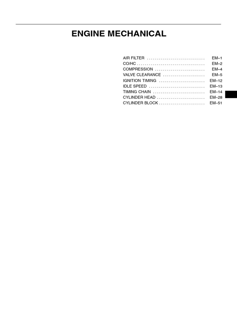 08 - 1az Engine - Mechanical | PDF