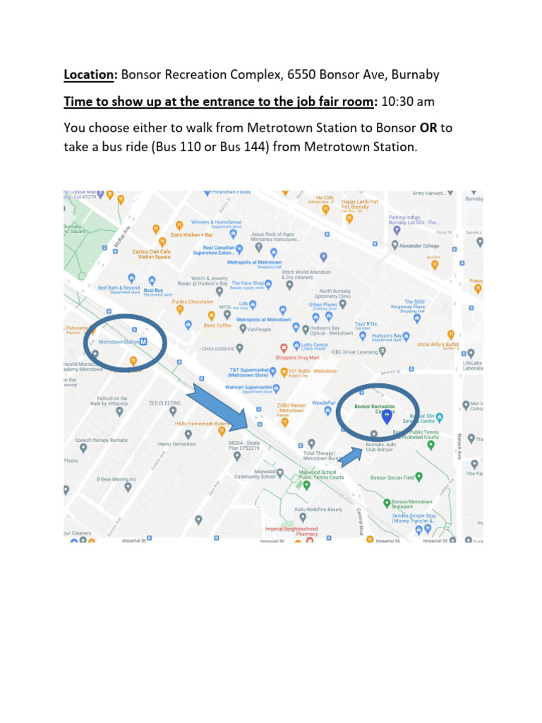 2023.03.27 - Map - WorkBC Inclusive Hiring Fair - Bonsor | PDF