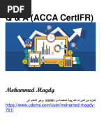 Certifr Questions Bank | PDF | Fair Value | International Financial Reporting Standards