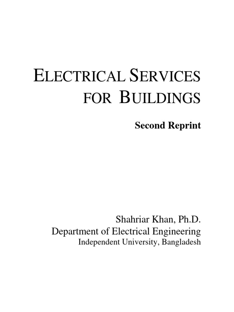 Electrical Services For Buildings | PDF | Science & Mathematics | Computers