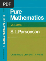 A Level Pure Mathematics | PDF