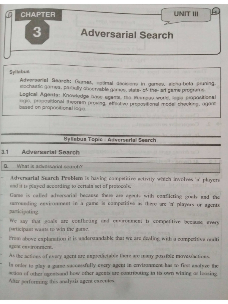 Ai Unit 03 | PDF