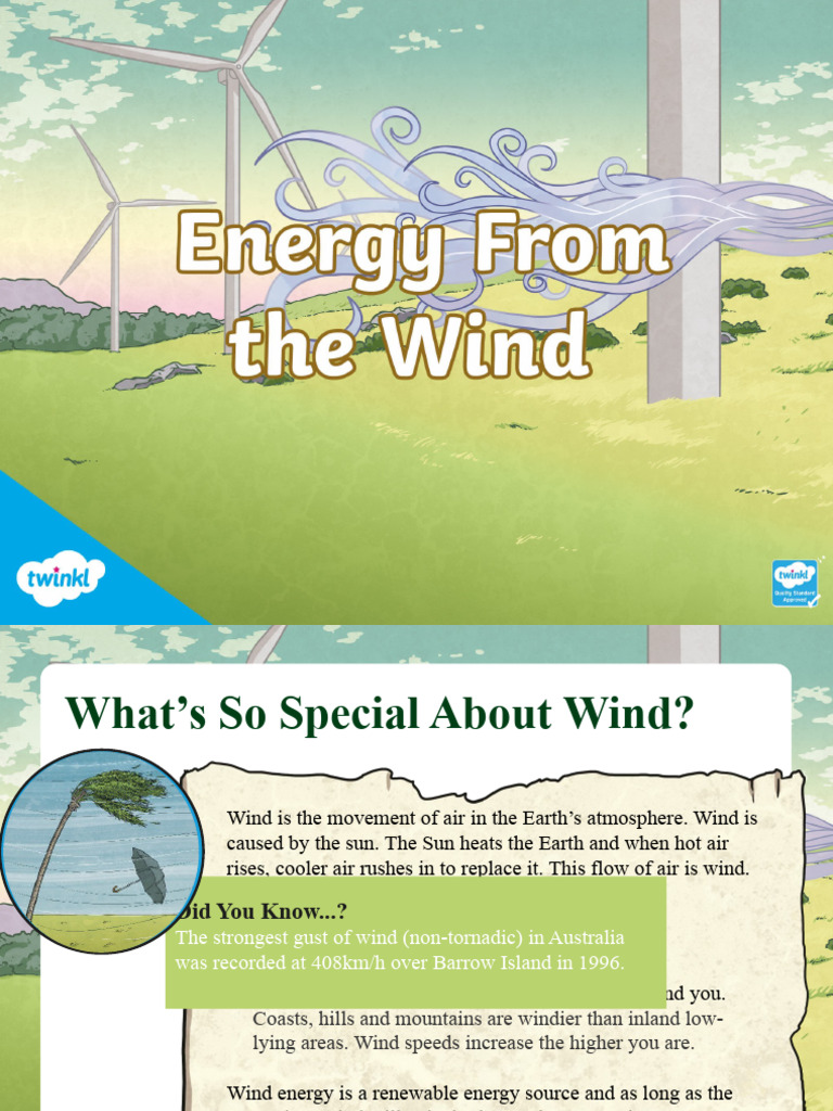 Wind Energy Explained in Hindi | PDF | Wind Power | Wound