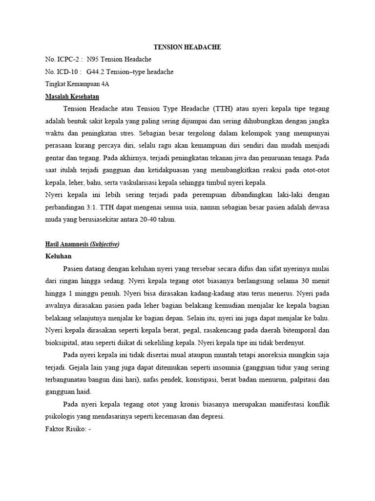 Nyeri Kepala G44 | PDF