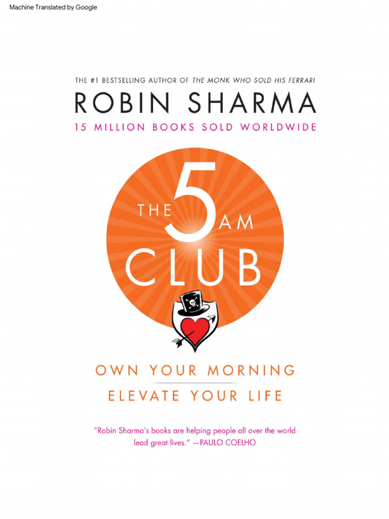 The 5 AM Club - Robin Sharma | PDF