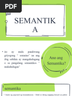 Semantika (Semantics) - Moring | PDF