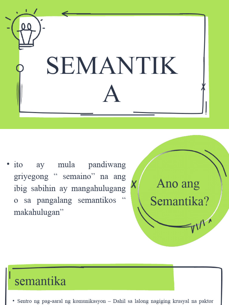 Semantika | PDF