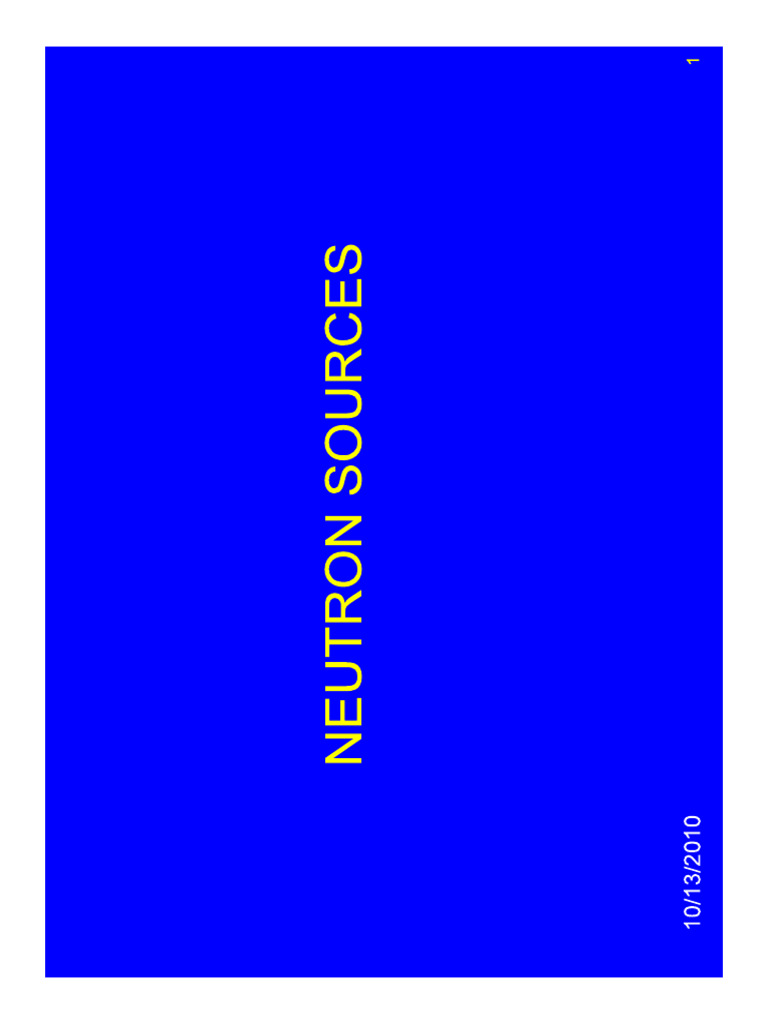 C8 Neutron Physics | PDF