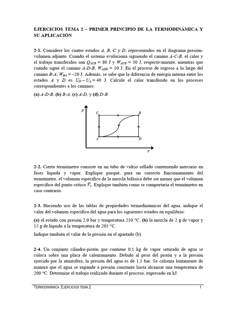 2 Ejercicios Primer - Principio | PDF