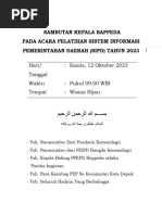 Surat Edaran Tahapan Dan Jadwal Penyusunan APBD 2026 | PDF
