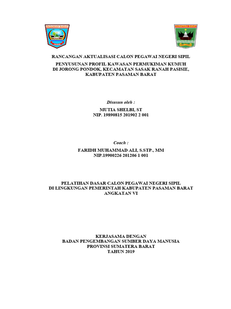 Rancangan Aktualisasi Muti | PDF