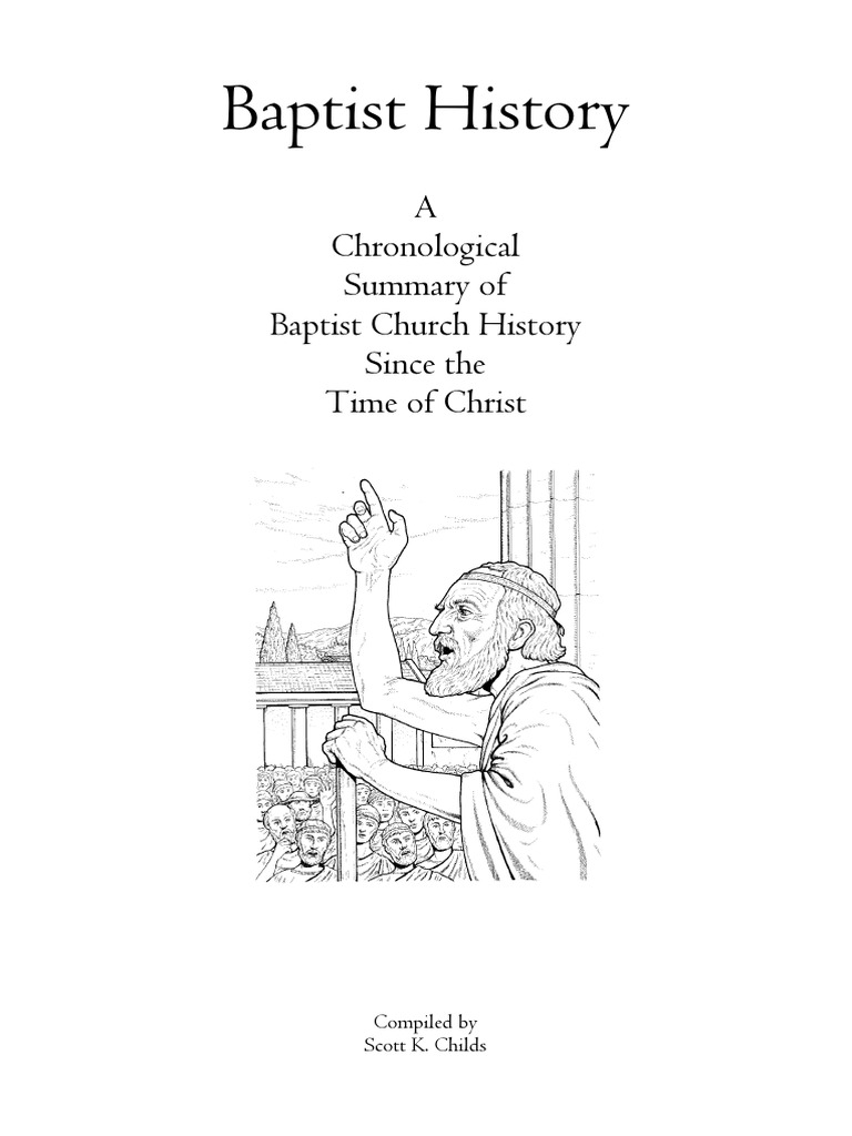 Chronological Overview of Baptist History | PDF | Social Science ...