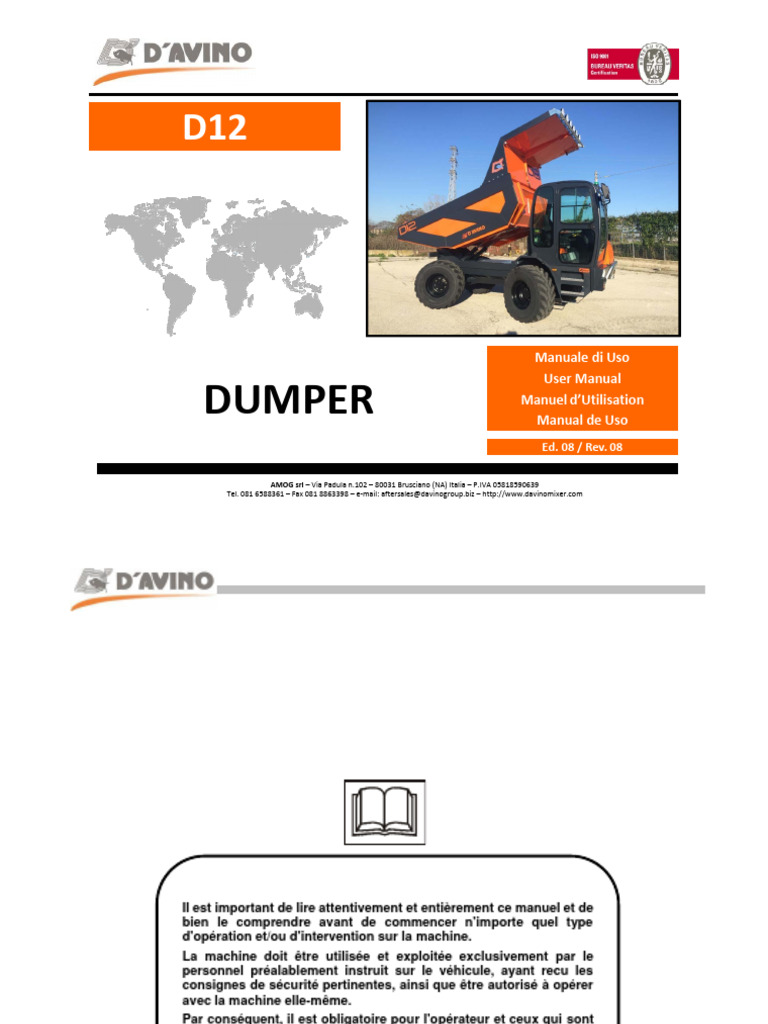 DMP D12 - Manuel Utilisation | PDF