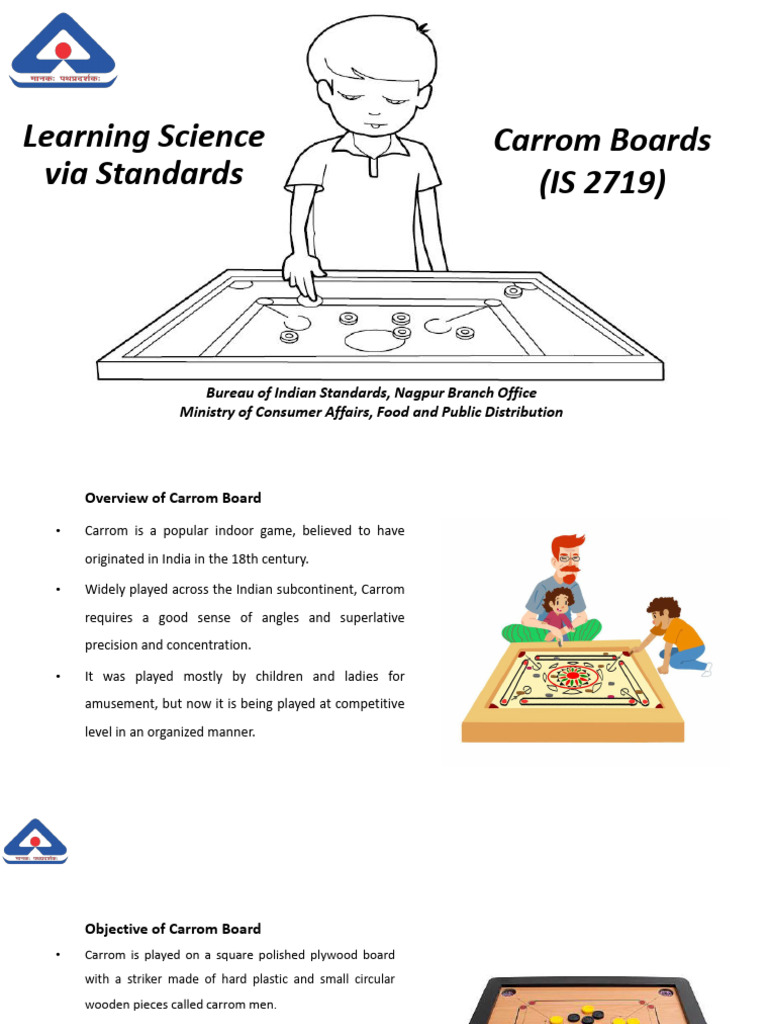 Carrom Board: Rules and Physics Explained | PDF | Inertia | Force