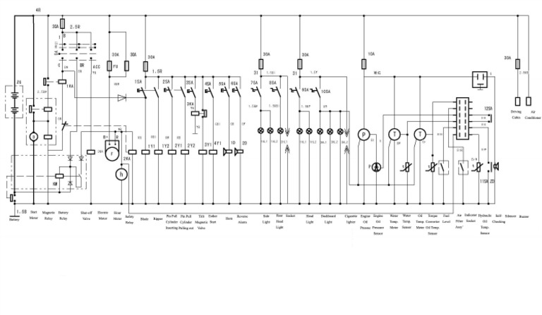 POWERPLUS D155 Electrical Schematic Diagram | PDF