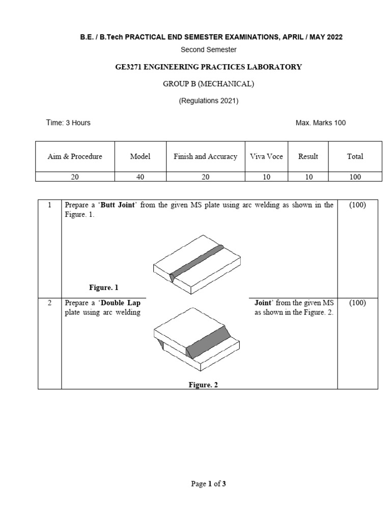 GE3271 - Mechanical - SET - 1 | PDF | Science & Mathematics | Technology & Engineering