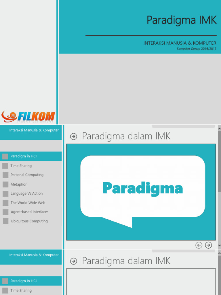 Paradigma Imk | PDF