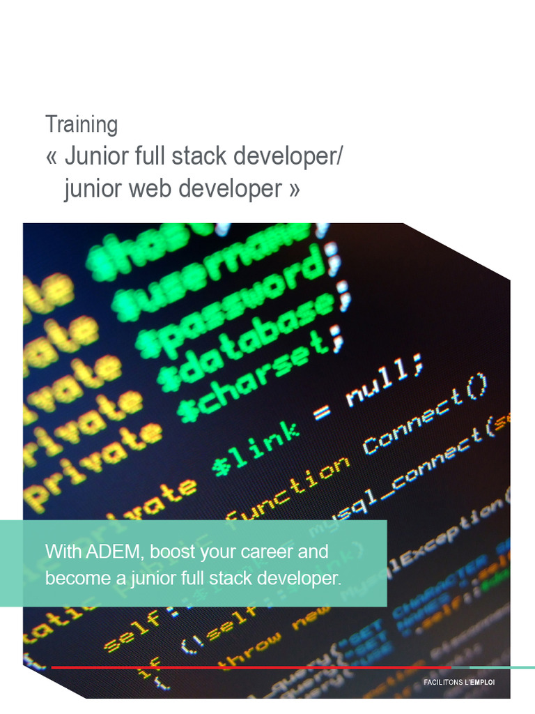 Junior Full Stack Developer | PDF