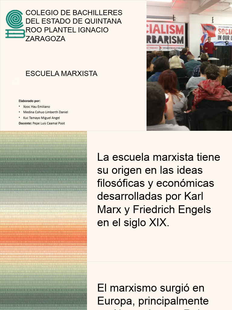 Escuela Marxista | PDF | Historia
