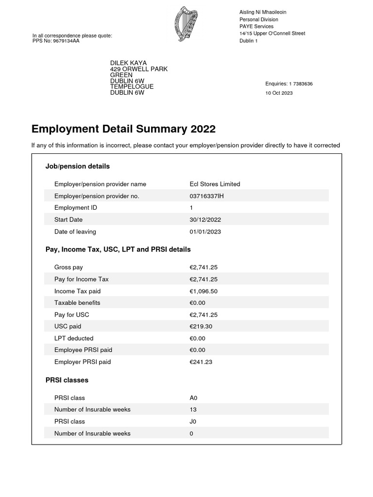 Employment Detail Summary Eng 2023-10-10 195007.pdf 2022 1696963807000 | PDF