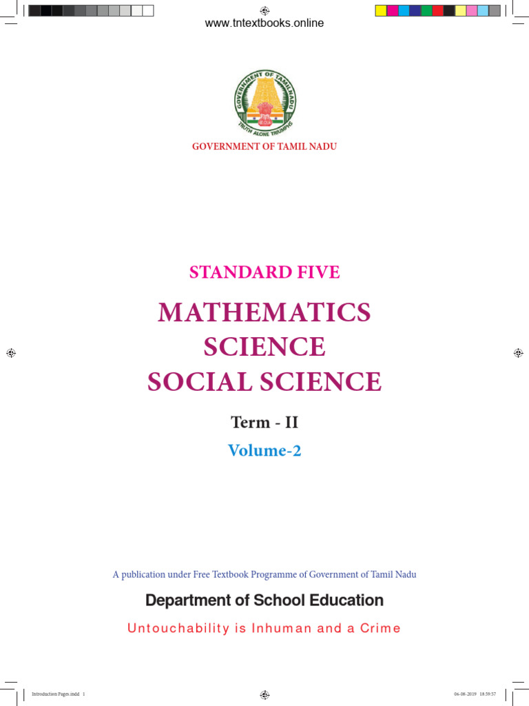 5th - Term 2 - Social Science - EM - WWW - Tntextbooks.online | PDF