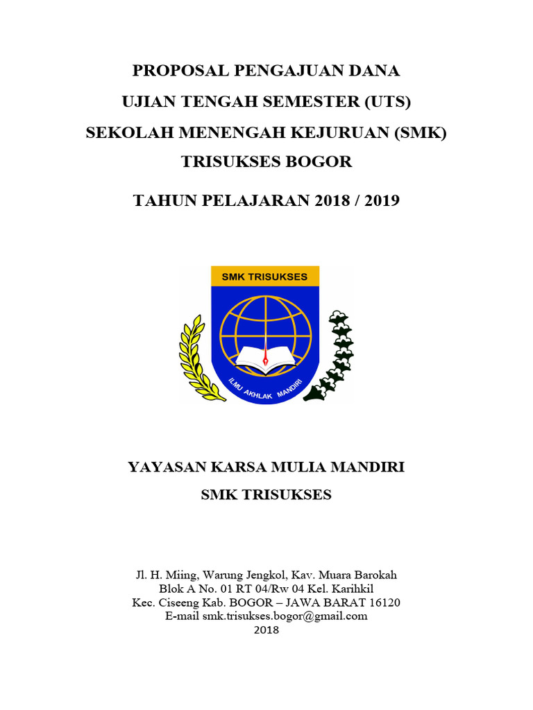Proposal Uts Ganjl 1819 | PDF