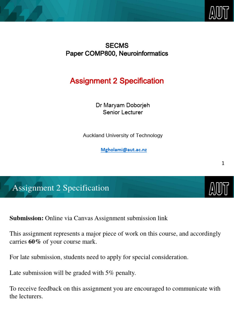 Assignment2 Specification | PDF