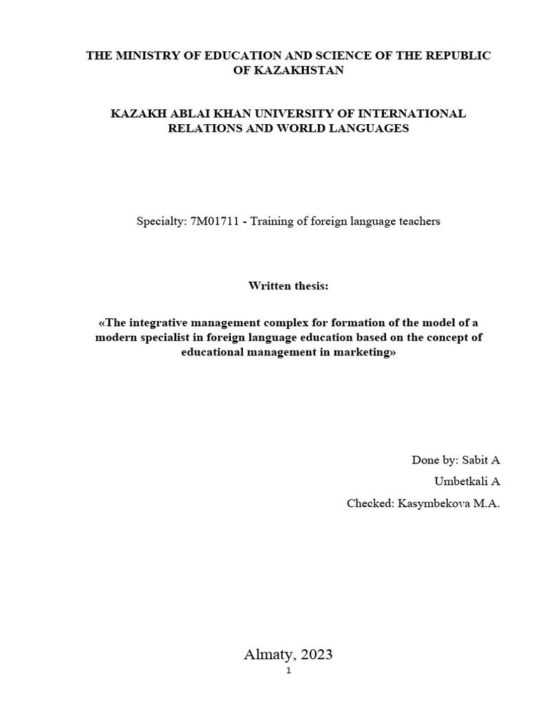 Integ Exam | PDF | Marketing | Language Education