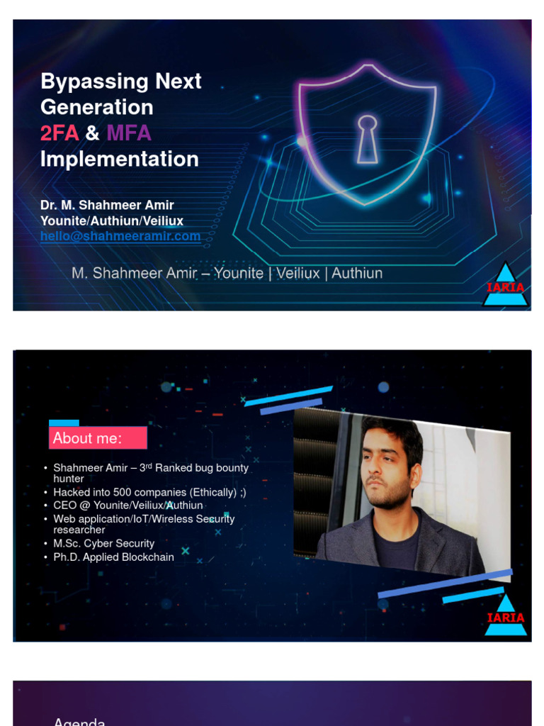 MuhammadShahmeerAmir Tutorial BreakingBarriers | PDF | Phishing | Authentication