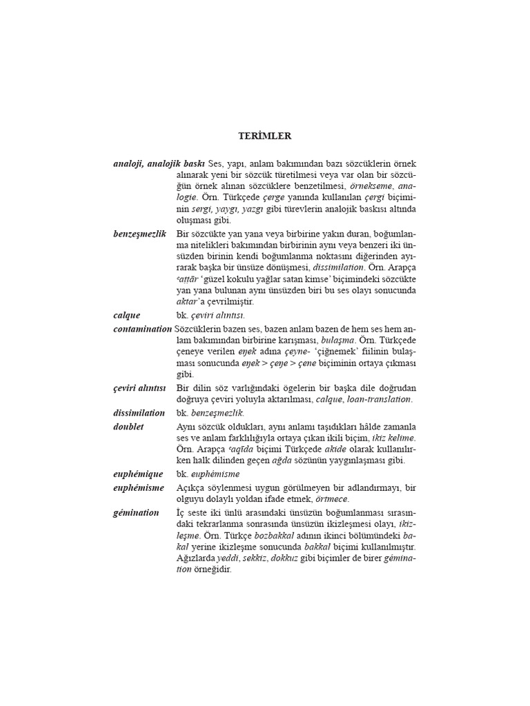 Terimler | PDF