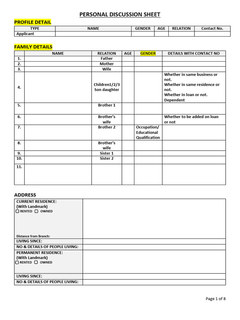 Finova - PD Format Oct 2019 | PDF | Expense | Loans