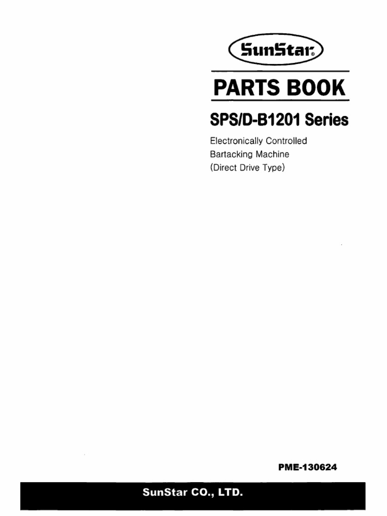 Sunstar SPS D-B1201 | PDF